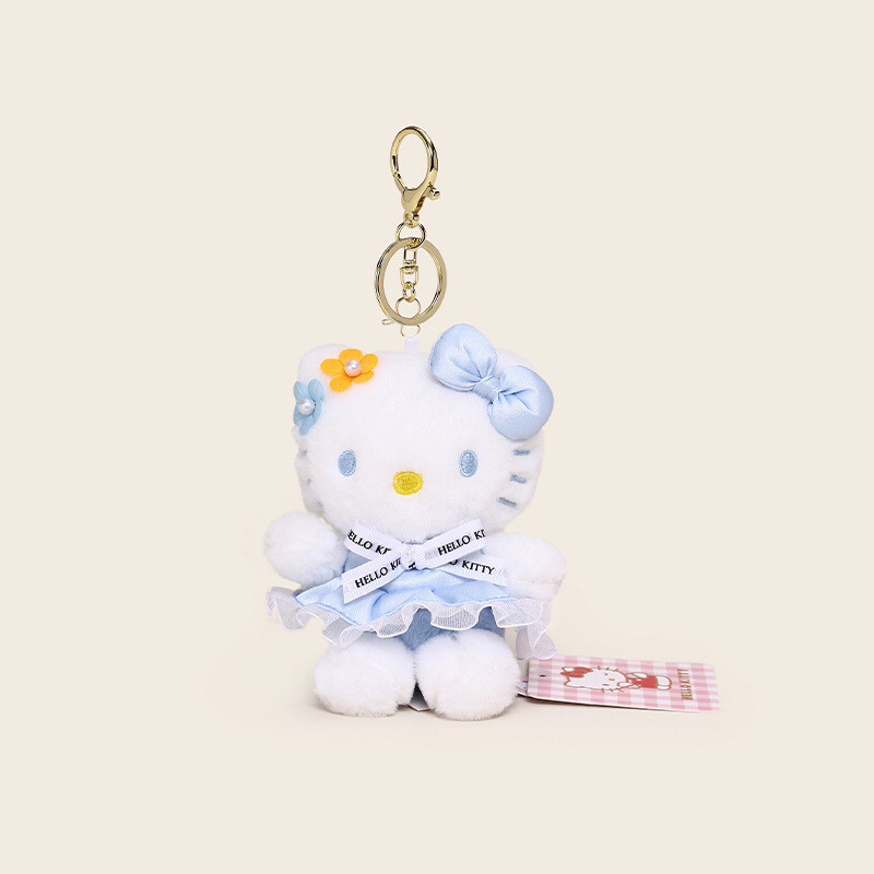 (Hello Kitty Blue Dress) Sanrio Kitty Hello Blue Skirt Cinnamoroll ...
