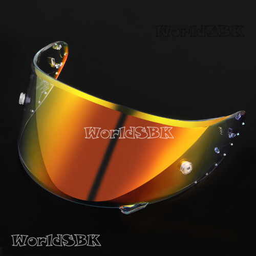 (Revo Red Visor)12 Colors Gold Iridium Motorcycle Full Face Helmet ...