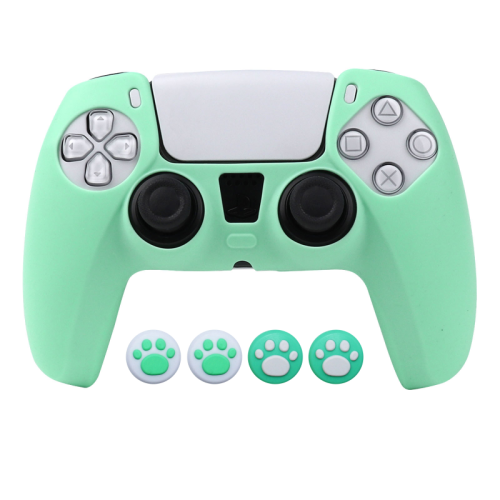 Grüne PS5-Schutz-Silikonhülle für PS4/PS5/Xbox One S/Serie X S-Controller-Skin-Joystick on OnBuy
