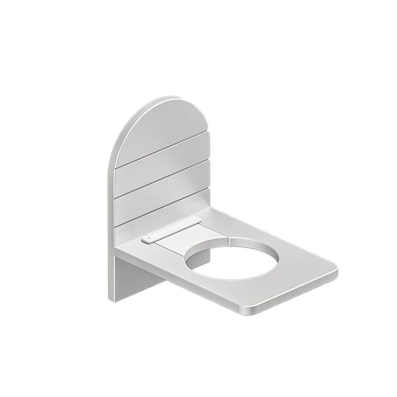 (A-Blanc) Support de gel douche en métal, support de bouteille de savon ...