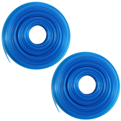 2PCS 1.6mm x 100m Heavy Duty Nylon Round Strimmer Trimmer Line on OnBuy