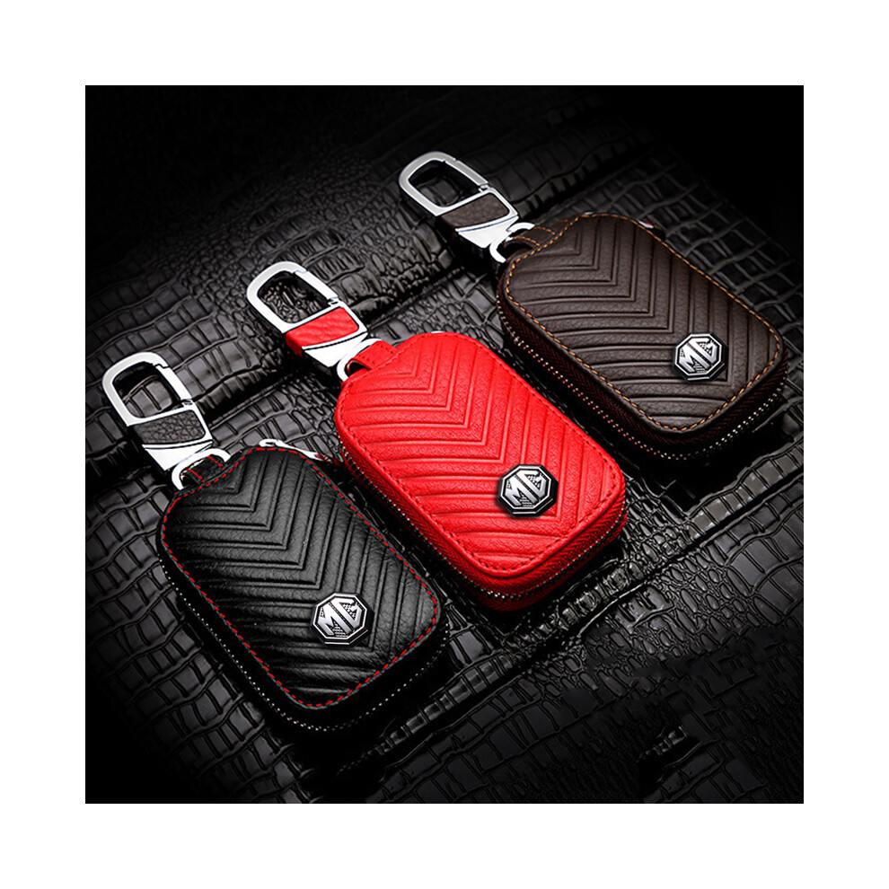 (Rot) Leder-Autoschlüsseletui MG 6 ZS HS MG3 Rui Teng MG5 Rui Xing MG6 ...