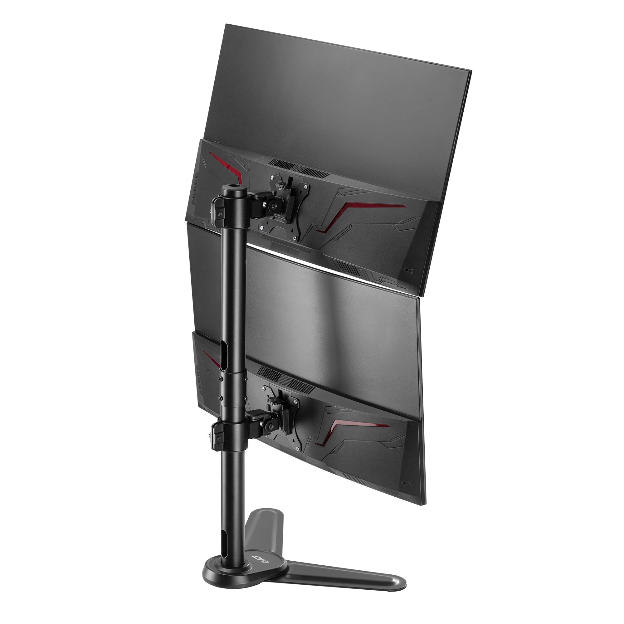 AVLT 38"" Vertical Ultrawide Monitor Mount Stand Two Stacked 26.5 lbs ...