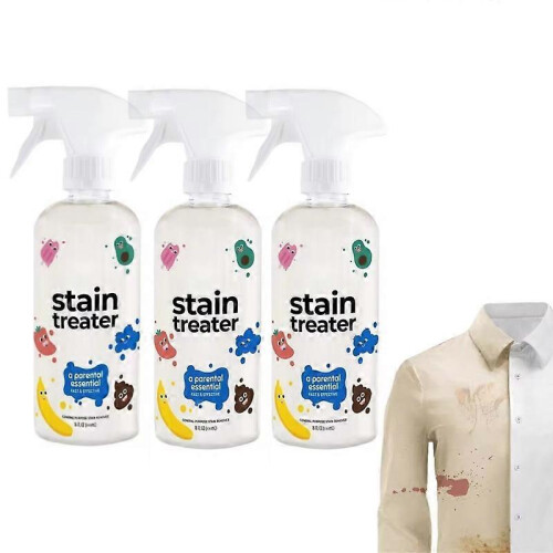 3X Stain Remover Spray, 300ML Stain Treater for Laundry, Stain Treater ...