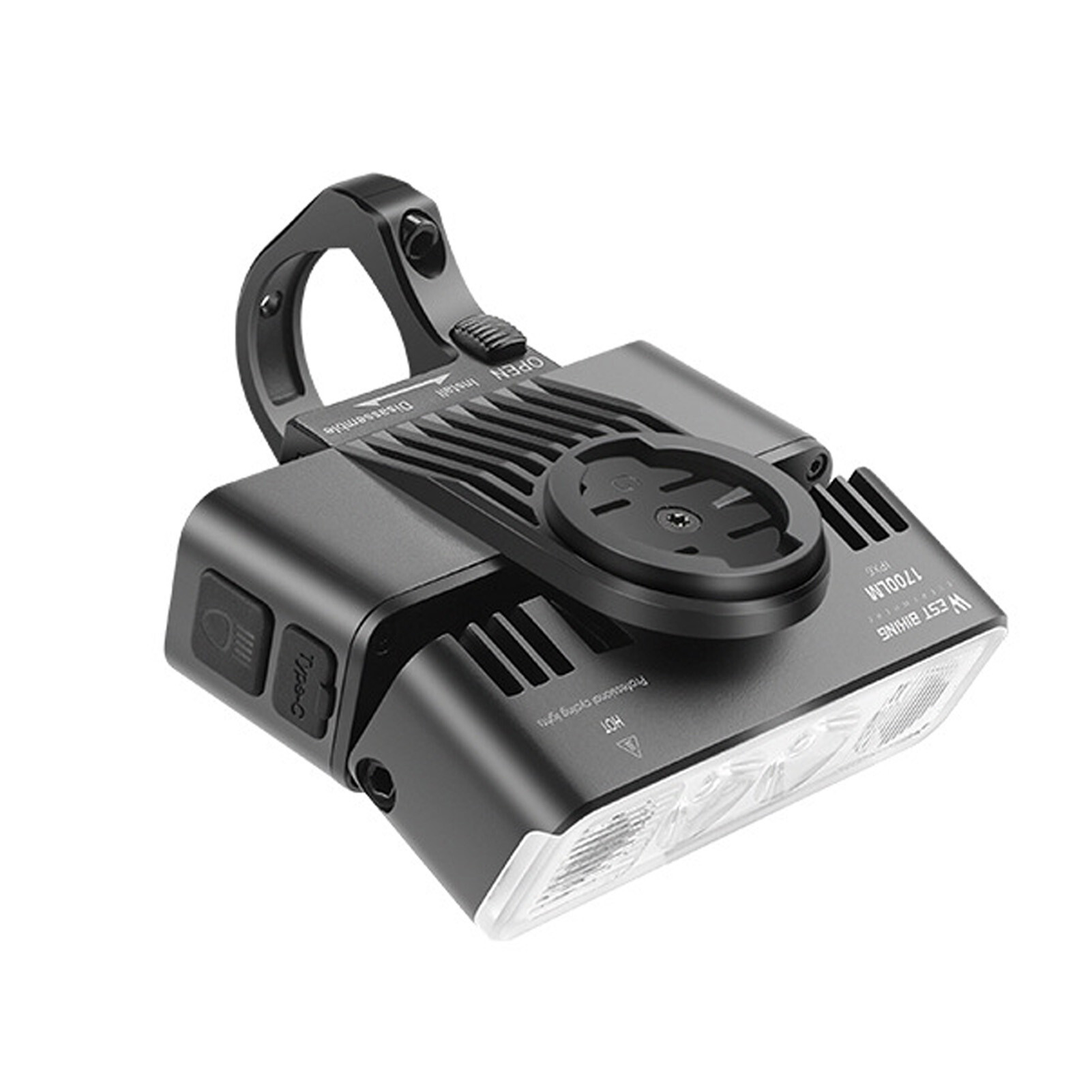 WEST BIKING Bike Lights for Night Riding 1700LM Super Bright Bike Light ...