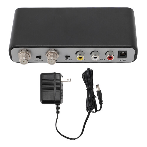 AV to RF Converter M65A Supports PAL NTSC VHF Frequency AV to RF ...