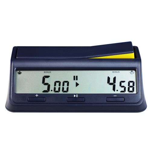 LEAP Chess Clock Digital Chess Timer Count Up Down with Bonus Delay and Alarm Function for ...