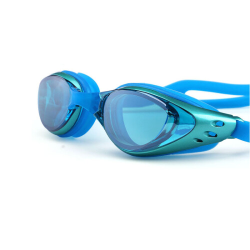 (, Lake Blue) Myopia Swimming Glasses Goggles Non-Fogging adult swim ...