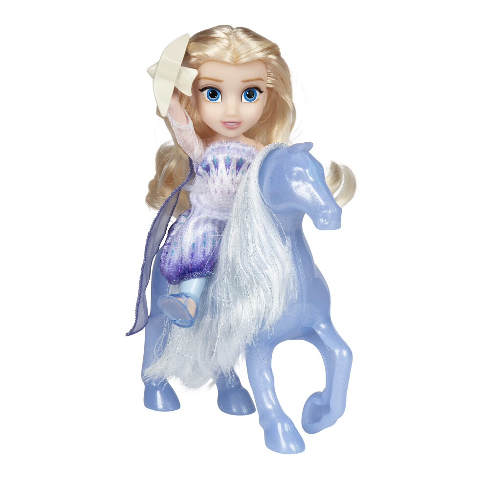 Frozen Disney Elsa Doll Petite Snow Queen & Water Nokk Horse ...