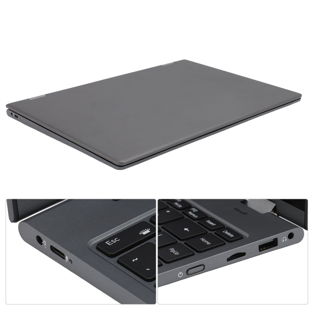 2 in 1 Convertible Laptop 360 Degree Flip Thin Light 1920x1080 14 Inch ...