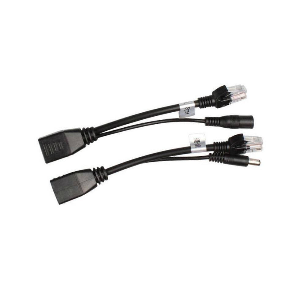 10Pcs(5Pair) POE Splitter POE Switch POE Cable Adapter Tape Screened 5V ...