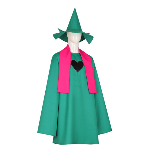 (1 set, M) Deltarune Cosplay Costume Ralsei Anime Cosplay Outfit ...