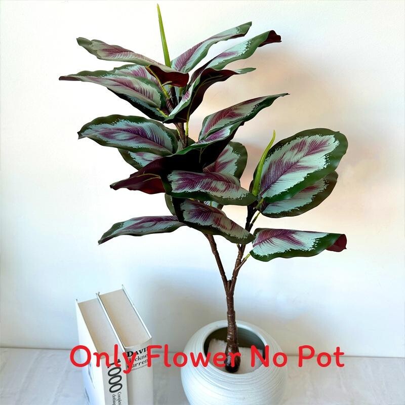 (Purple Rose Tree)Finta Ocrosia Maculata Jacq piante finte verdi da ...