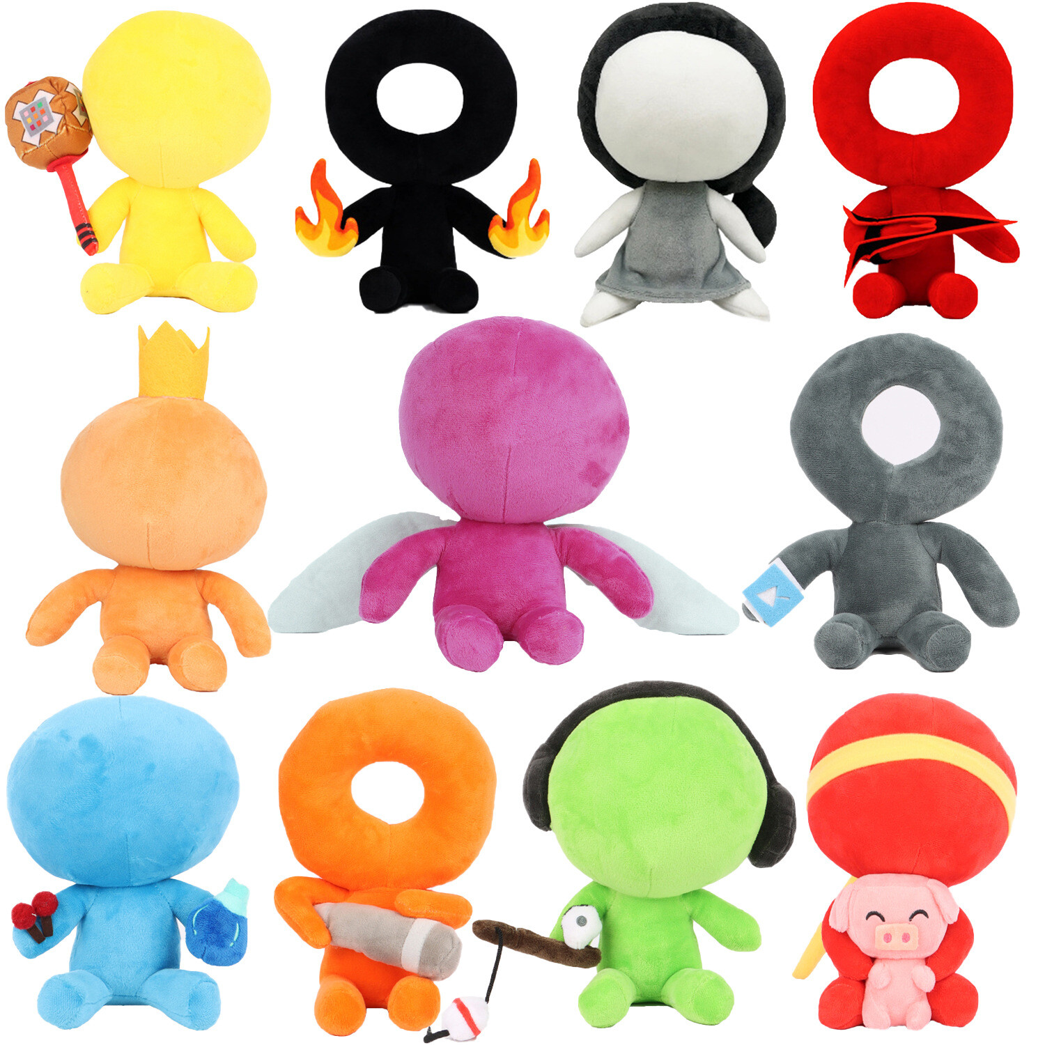 Victim Plush Toy The Chosen One Plushies Stickman Doll Kids Gifts 20cm ...