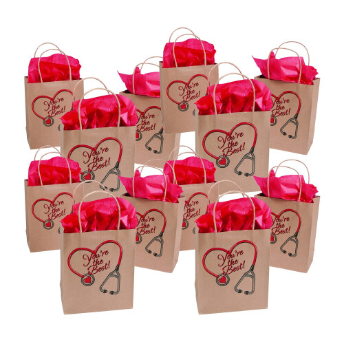 Fun Express Nurses Appreciation Week Gifts Party Bags - Bulk Set Of 12 ...