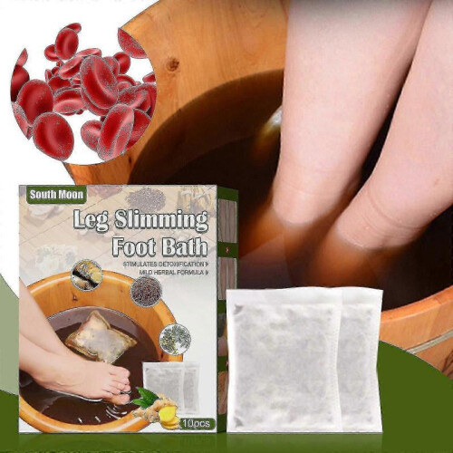 South Moon foot bath pack, dilute lymph nodes, foot cleansing, relieve ...