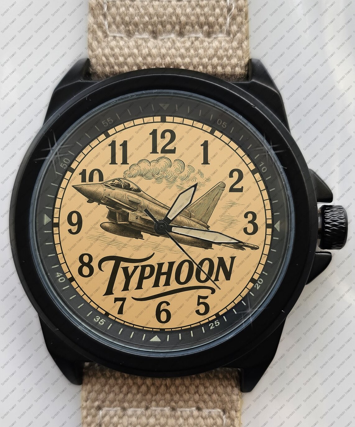 Typhoon Fighter Jet Art Stealth Series Gift Wrist Watch on OnBuy