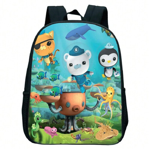 (15, 12 inches) Mochila The Octonauts Kindergarten Bags Toddler Cartoon ...