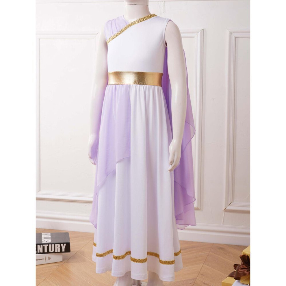 (light blue, 9-10 Years) Kids Greek Costume Girls Roman Dress Ancient ...