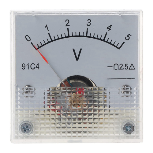 Voltmeter 91C4 for Analog Panel Meter Mechanical Type 5V Style on OnBuy