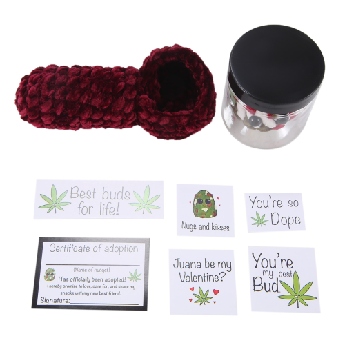 Handmade Weed Blocks Plush Toys New Cute Stuffed Crochet Weaving Little ...