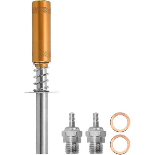 Rc Engine Starter with Glow Plug Igniter with N3 Glow Plug Fit for Rc ...