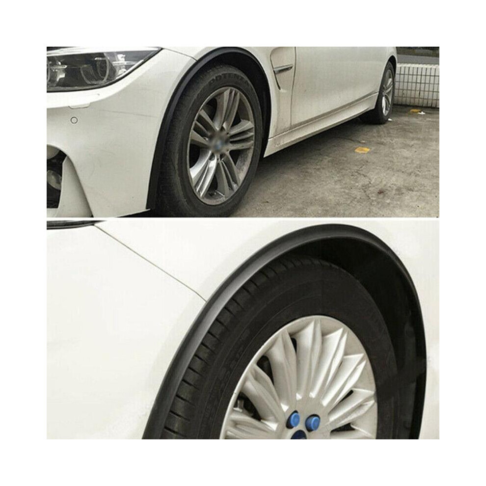 Extensões de capas de arco de roda Protetor de sobrancelha de borracha ...