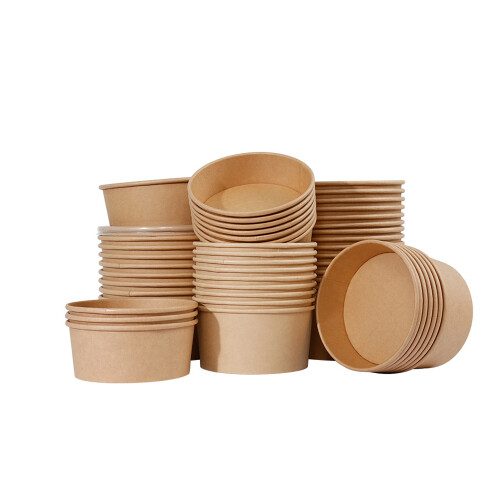 Paper cups 50 pack drinking cups organic paper cups snack cups on OnBuy