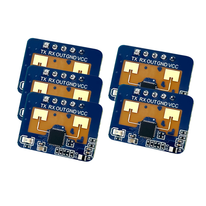 5 Pcs 24g Mmwave Hlk Ld2410c Human Presence Radar Sensor Motion Detection Module On Onbuy