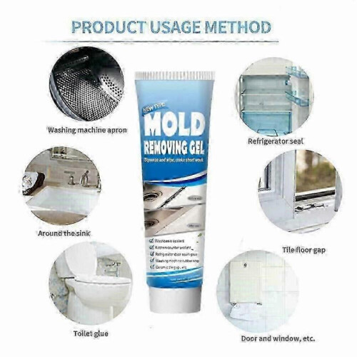 Mould Magic Extreme formule gel tube 120g robinets éviers coulis ...