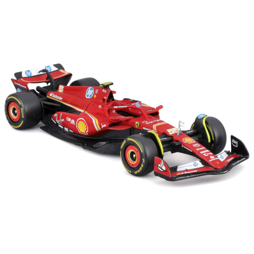 Bburago 1/43 SF-24 pro Scuderia Ferrari F1 Team SF24 Signature lit pod ...
