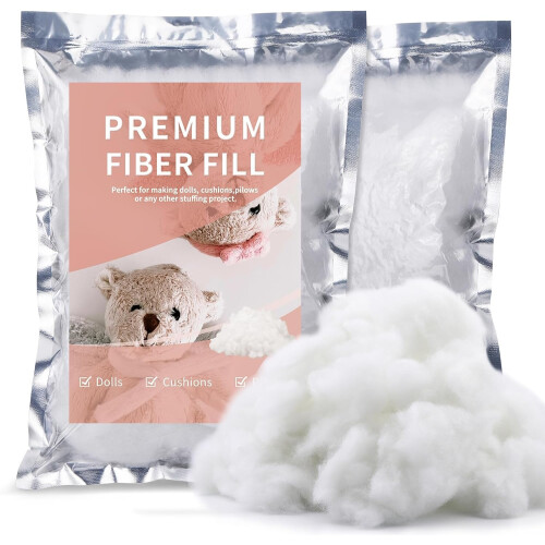 ZXIIXZ 350g/12.3oz Polyester Fiber Fill Premium Polyester Fiberfill ...