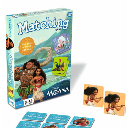 Wonder Forge Disney Moana Matching Game - Fun and Educational Memory ...