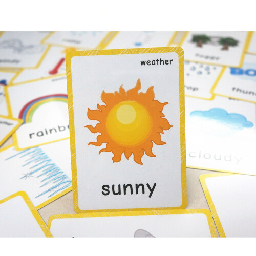 22 Weather Flash Cards(pre k flashcards) - Classroom Decorations and ...