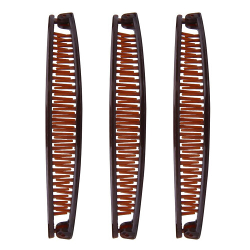 1st Choice 3 Pieces Clincher Combs Banana Combs Banana Clip Grip Comb ...