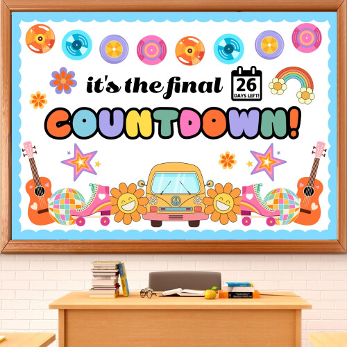 LioNergy End of The Year Classroom Bulletin Board Decoration Countdown ...