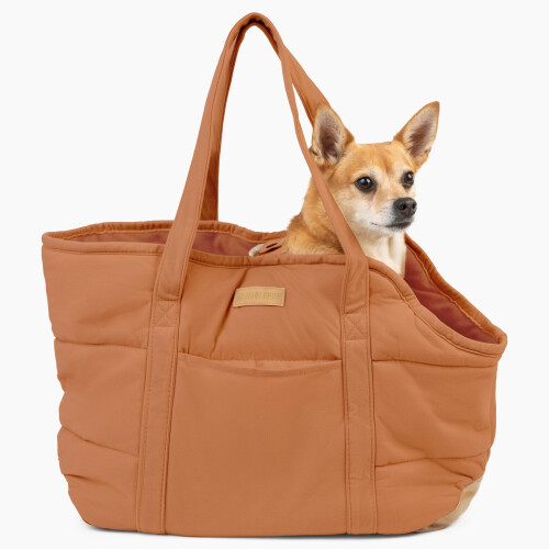 NoblePup Cozy Plush Dog Purse Carrier for Small Dogs - Dog Carrier ...