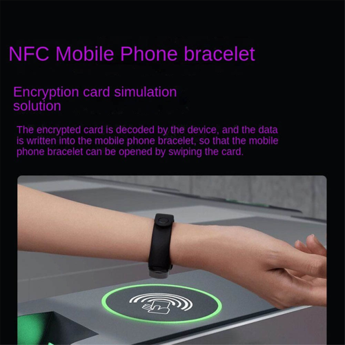 NFC Read-Write Device, Card Reader, Encrypted Access Control Decoder, Compatible with Bluetooth ...