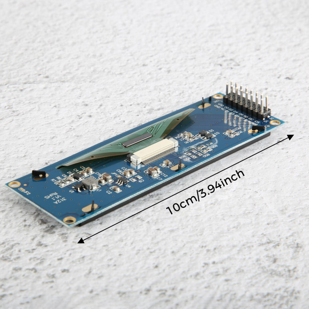 OLED-Display, 3,12 Zoll, 256 x 64, 25664 Punkte, grafisches LCD-Modul, LCM-Bildschirm, SSD1322 ...
