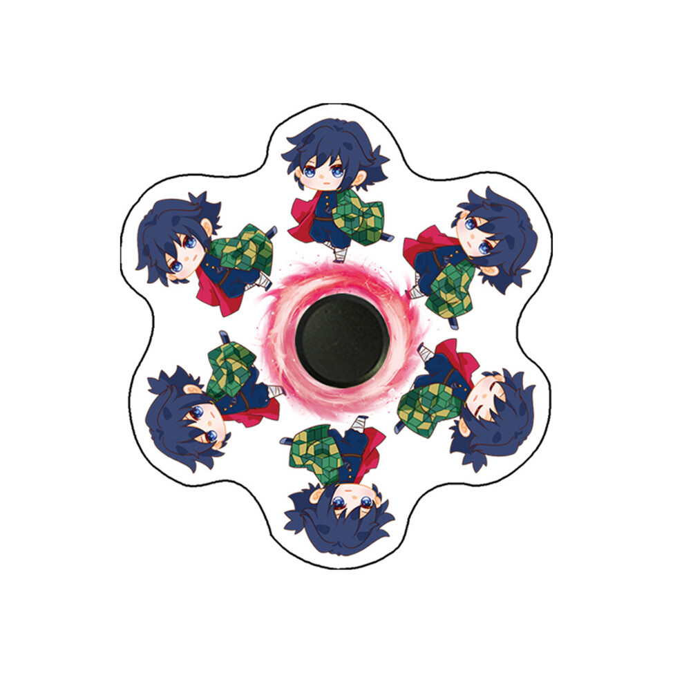 (gelb)Anime Demon Slayer Kimetsu No Yaiba Fidget Spinner Running ...