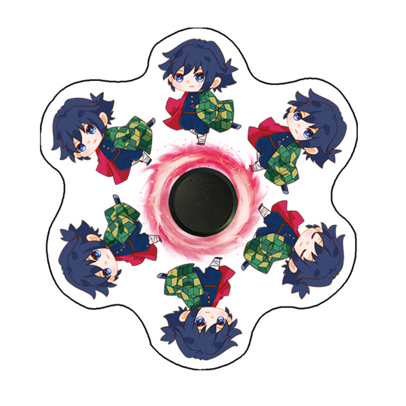 (Jaune) Anime Demon Slayer Kimetsu No Yaiba Fidget Spinner Running ...