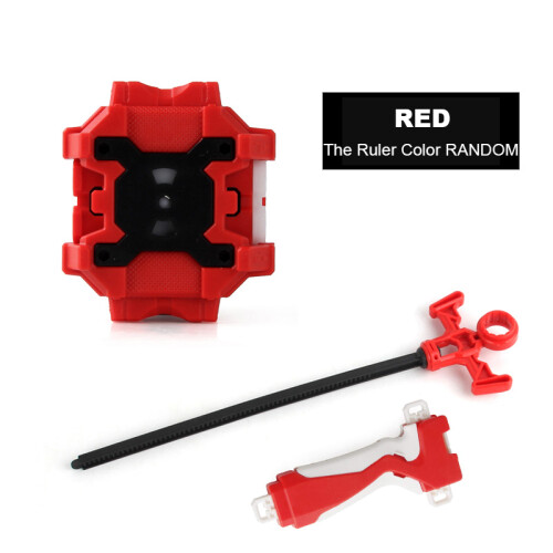 (Ruler-Launcher-Red)s Burst Gyro Toy Set Spinning Tops Two Way ...