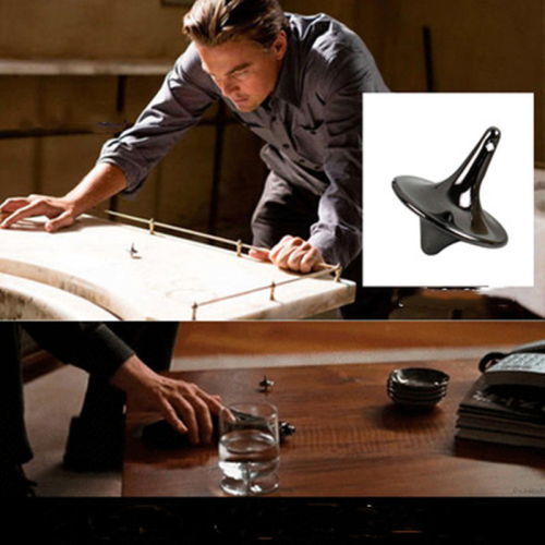 Mini peonza plateada de aleación de zinc de la película "Inception ...