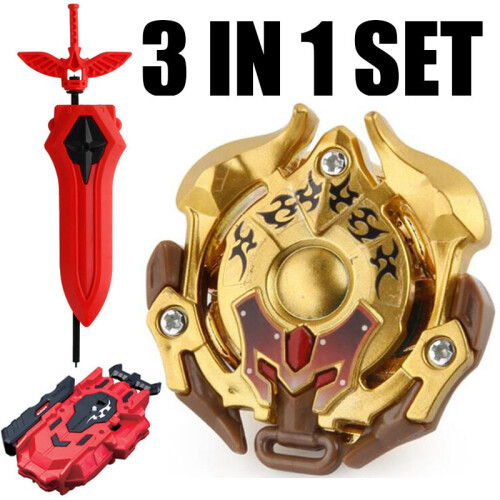 (ALI259)B-X TOUPIE BURST Trottola Lost Longinus Luinor .N.Sp NIP Starter Set con NUOVO ...