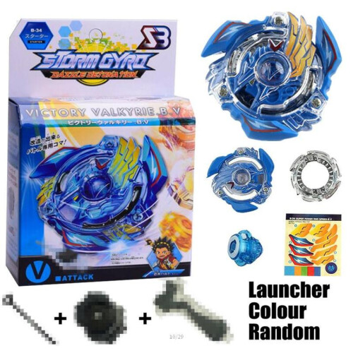 (BB801-B34)B-X TOUPIE BURST Peonza Zillion Zeus / Zeutron BOOSTER B-59 ...
