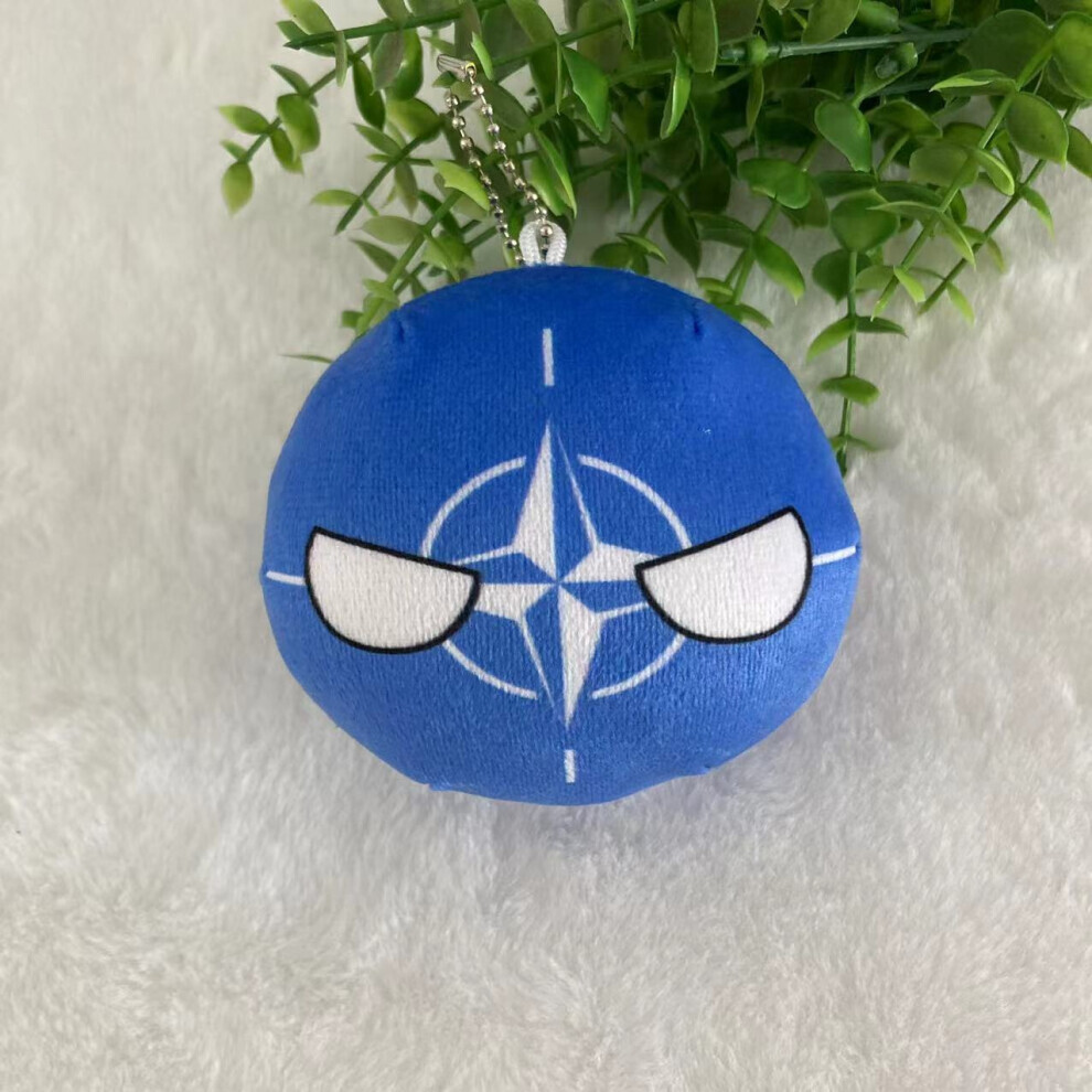 (NATO) Polandball Countryballs Anime Juguete de peluche Muñeca colgante ...