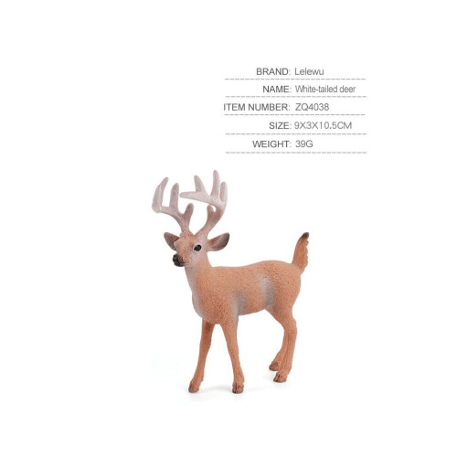 (Cervo dalla coda bianca) Simulazione di un modello di renna ...