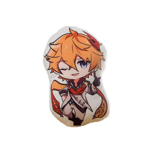 (Childe) Genshin Impact Plush Toy Pillow Stuffed Zhongli Hutao Venti ...
