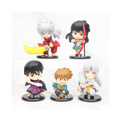 Figuras Inuyasha Chibi Sesshomaru Kikyo Shippo Pvc Coleccionables 810cm ...