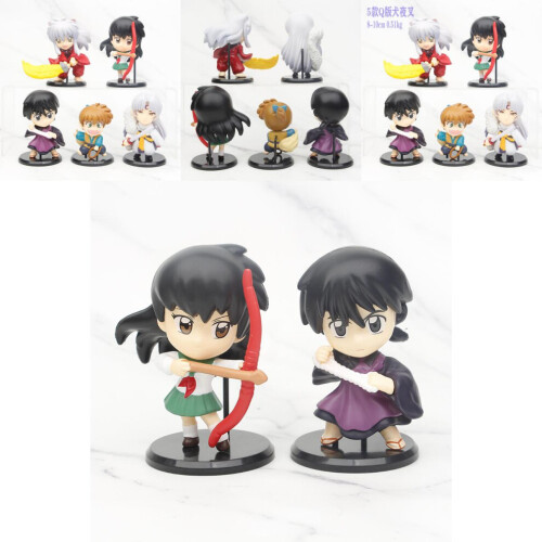 Figuras Inuyasha Chibi Sesshomaru Kikyo Shippo Pvc Coleccionables 810cm ...